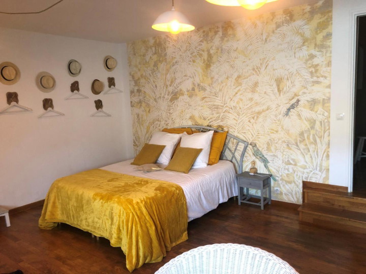 Grande Chambre Familiale Jaune Tout Bonnement Bien - Villers-sur-Mer