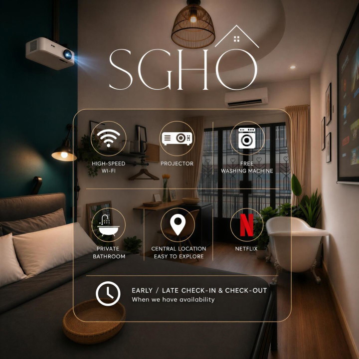Saigon Hideout Self Checkin, Netflix & Chill - Ho Chi Minh City