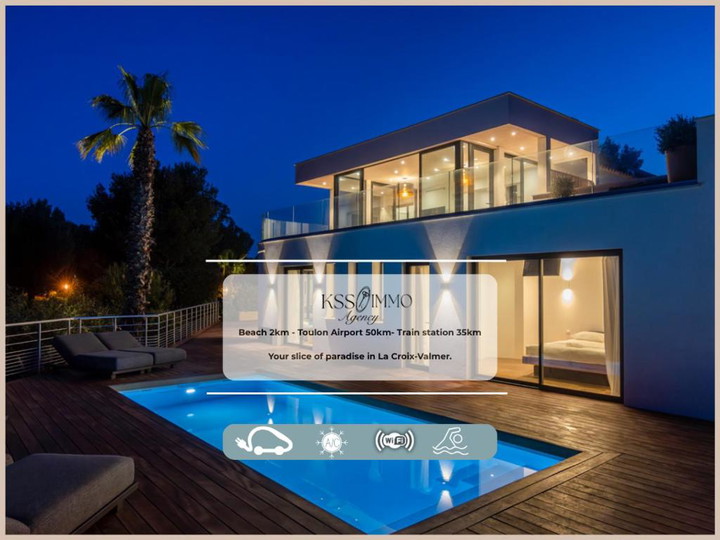Suite ÎLe D Elbe - Vue Mer & Vignes - Piscine - Grimaud