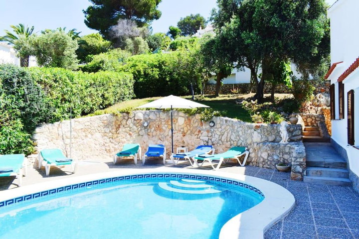 Villa Maria Vistas Al Mar Y Piscina Privada - Minorque