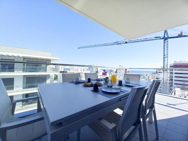 T3 Alto Forte -Vista Mar,ar Condicionado,garagem - Quarteira