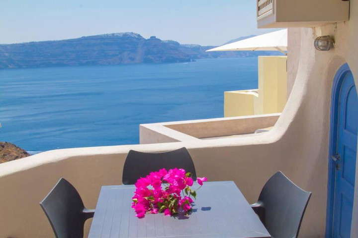 Twin Cave House - Oia