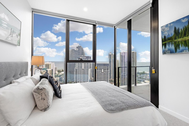 Lamour Ocean View Apartment Ii In Casino Broadbeach - Free Parking-195cm - Gold Coast