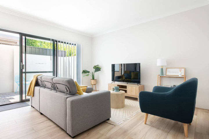 Bright Trendy 3br Apt - Walk To River & Shops - Cottesloe