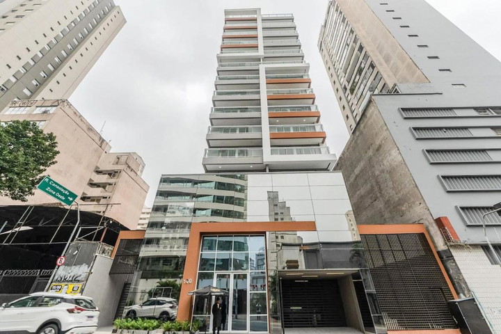 Stayhome Vip Augusta - Piscina Aquecida - Academia - Lavanderia - Sala Coworking - Varanda - Mini Mercado - Liberdade