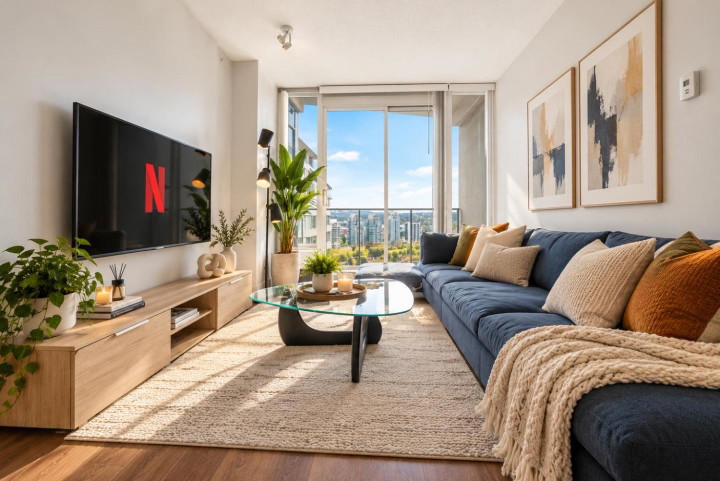 Urban Luxury 2br In Central Vancouver - Burnaby