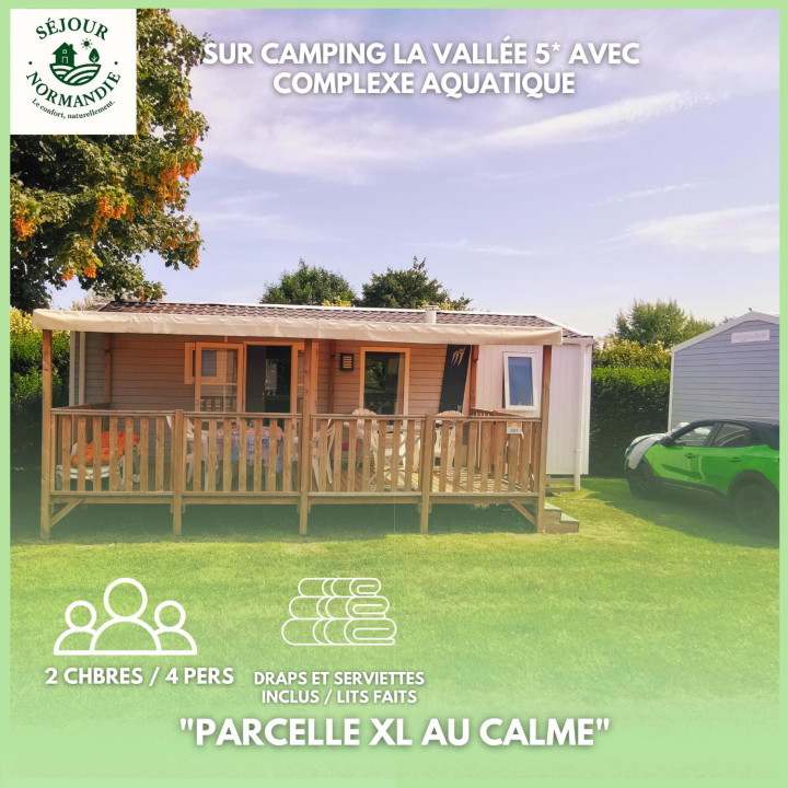 Séjour Normandie - Houlgate - Mobilhome Basic 2ch-4p Avec Linge - Idéal Déconnexion - Camping 5 éToiles - H507 - Houlgate
