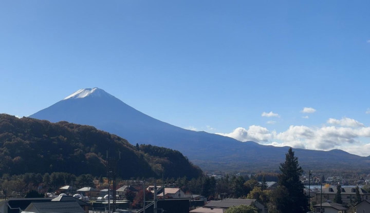 Mount Fuji, Lake Kawaguchi, And Hotel Fuurin - Lake Kawaguchi