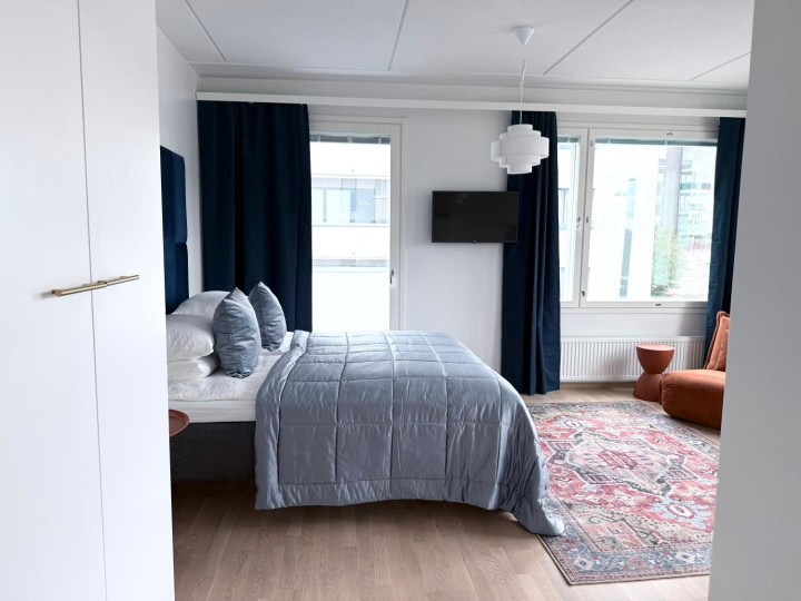 Spacious Railway Station Apartment With Sofabed For Kid Or Adult - Oulu