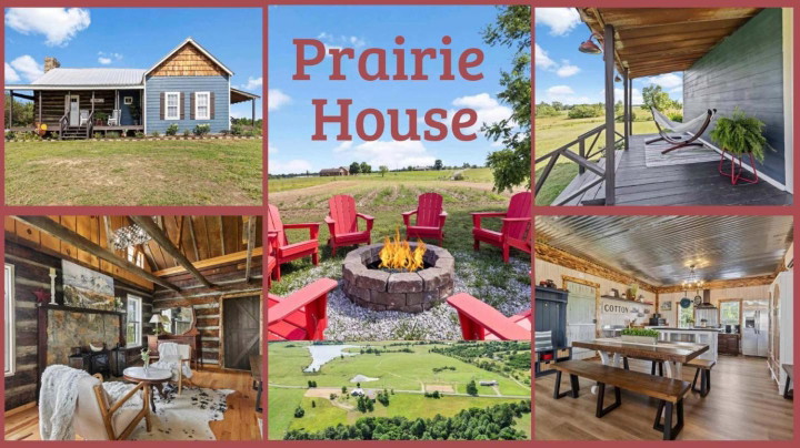 The Prairie House Retreat - DeSoto State Park, Fort Payne