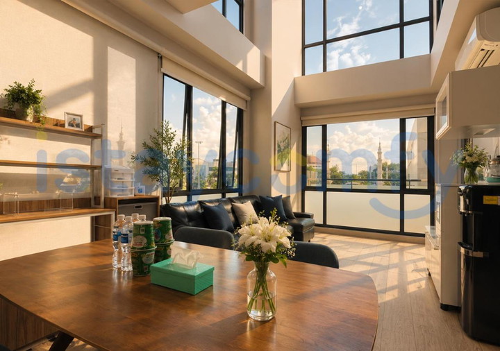 3br One Residence 1al 2 Level With Stair Sea And City View - Batam