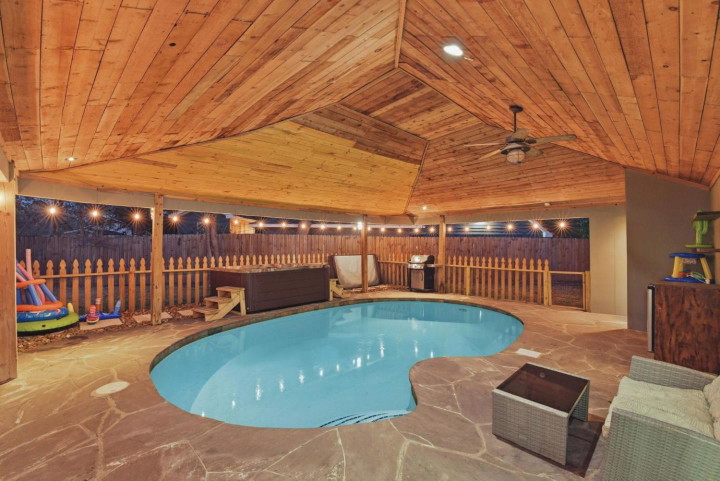Pool Hot-tub - 4 Br Luxury Home In Friendswood - Pearland, TX