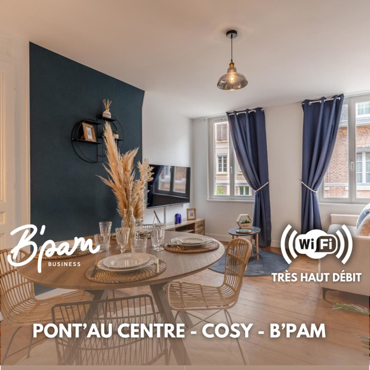 Pont'au Centre - Cosy - B'pam - Pont-Audemer