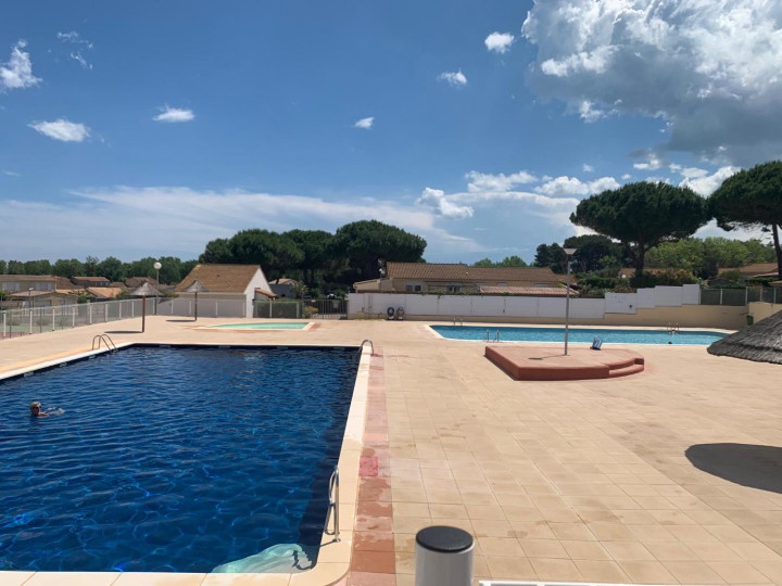 Maison 6 Personnes Climatisée Dans Résidence Avec Piscine à 900 M Des Plages - Sauvian