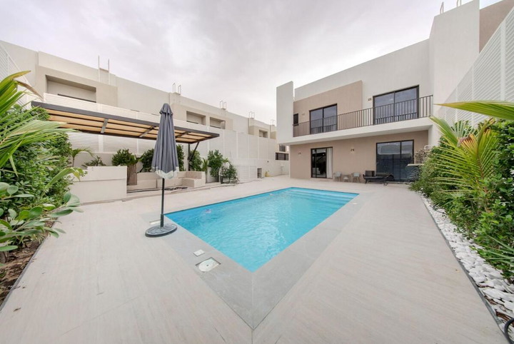 5br Private Pool Villa In Sharjah - Bbq Area - Nasma - Sharjah