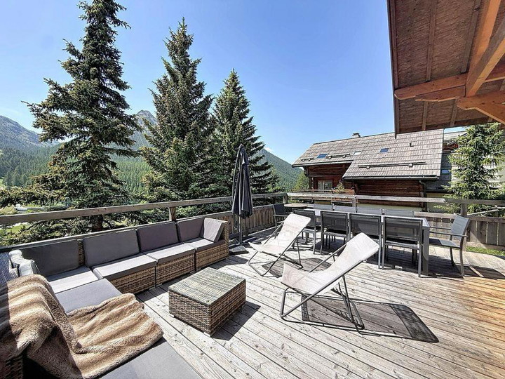 Eskimo Chalet 10 P Terrasse Sud Vue Janus - Montgenèvre