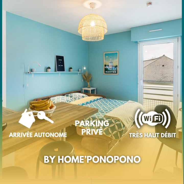 Joli Studio - Parking Privé - Wifi Très Haut Débit - Au Calme - La Chapelle-sur-Erdre