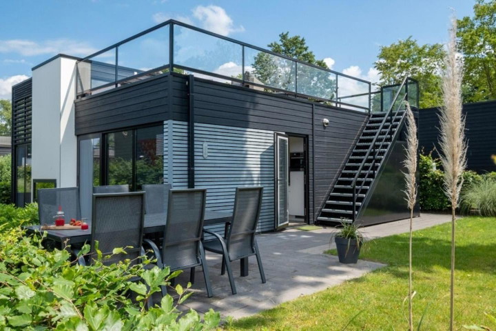 Lifestyle Cube Mit Dachterrasse Meerblick Und Strand - Harderwijk