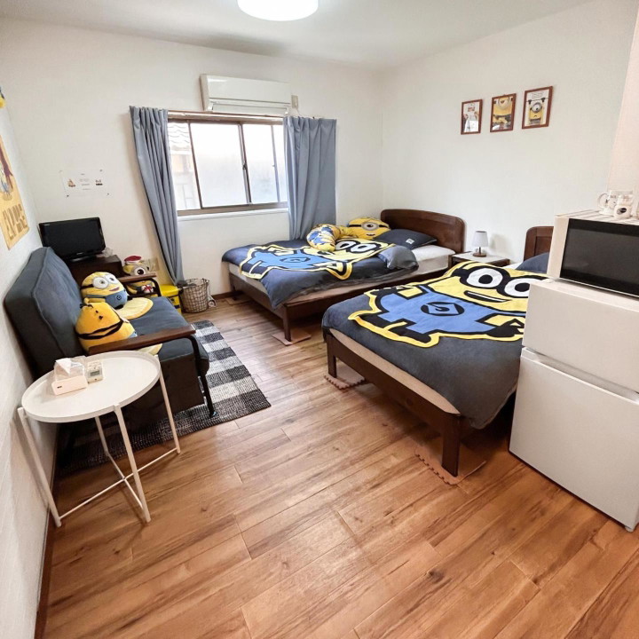林林の民宿-関空直達、Minion Room 小黄人主题房 - Osaka