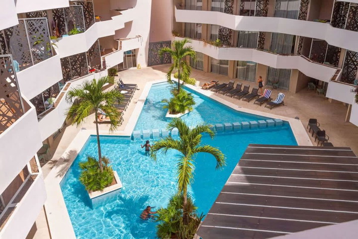 Luxury 2-bed Apartment 200mb Wifi Sauna Ac Gym - Cozumel
