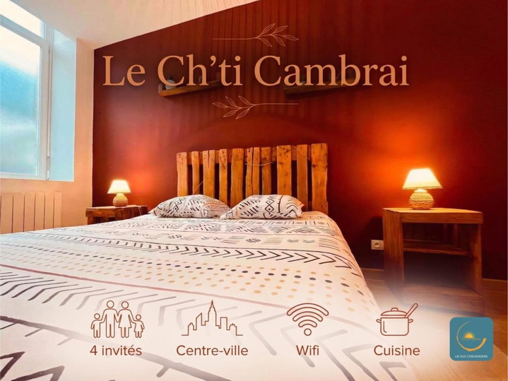 Le Ch'ti Cambrai,élégant, Centre Ville - Cambrai