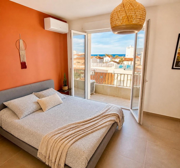 "Zen" 100m De La Plage Avec Parking, Vue Mer Et Vue Montagne - Canet-en-Roussillon