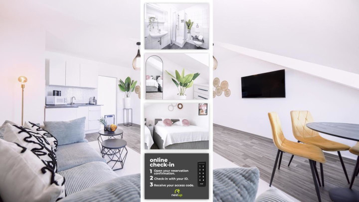 Nestup - Zentrales Apartment Mit Boxspringbetten, Smart-tv Und Ausgestatteter Küche - Cassel, Allemagne