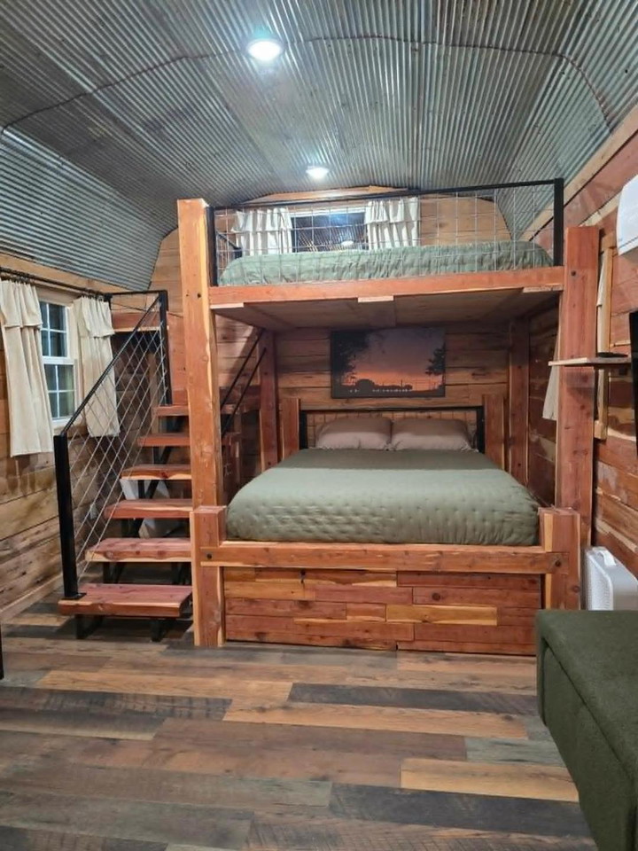 Cozy 1-br Cabin With Kid's Loft & Hot Tub On Buffalo Farm - Arkansas