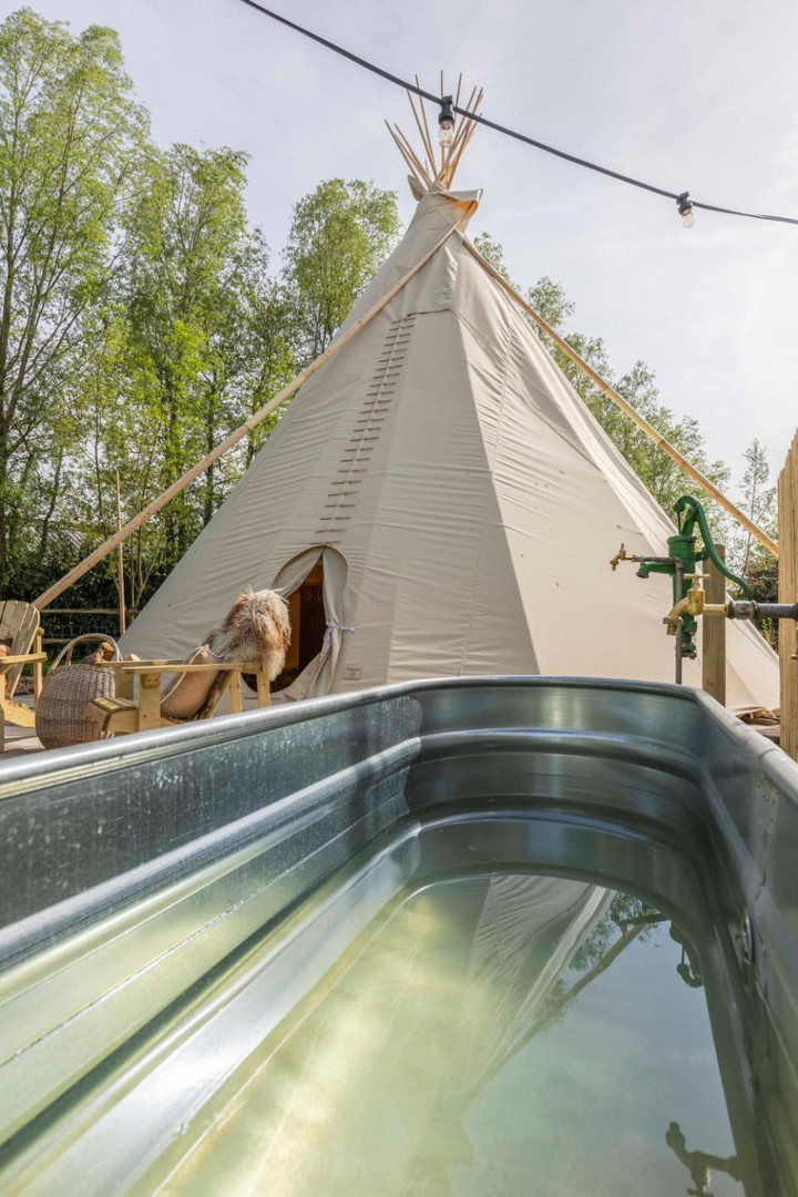 Tipi Bo Deluxe Bij Logie Marie - Belgique