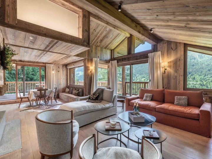 Chalet Chic à Méribel Avec Sauna Et Bain Nordique - Courchevel 1850