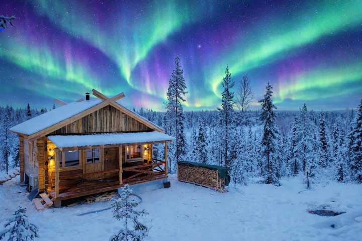 Lapland Riverside Cabin, ÄKäsjoki Hideaway - Riverview, Traditional Sauna, Avanto, Wifi, Ski, Ylläs - Finland