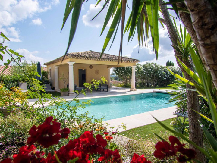 Villa Syracuse - Chambre Privée Avec Piscine Et Jardin - Grimaud