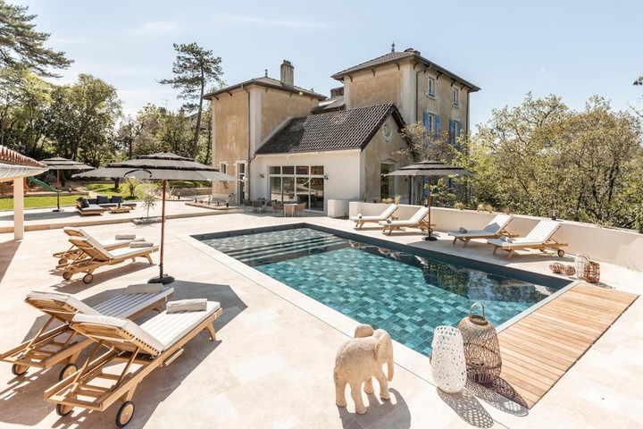 Villa Hugon Surplombant L'ardèche - Ruoms