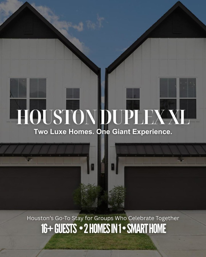 2 Luxury Homes In 1 - Walk To Nightlife & Stadiums - Houston, TX