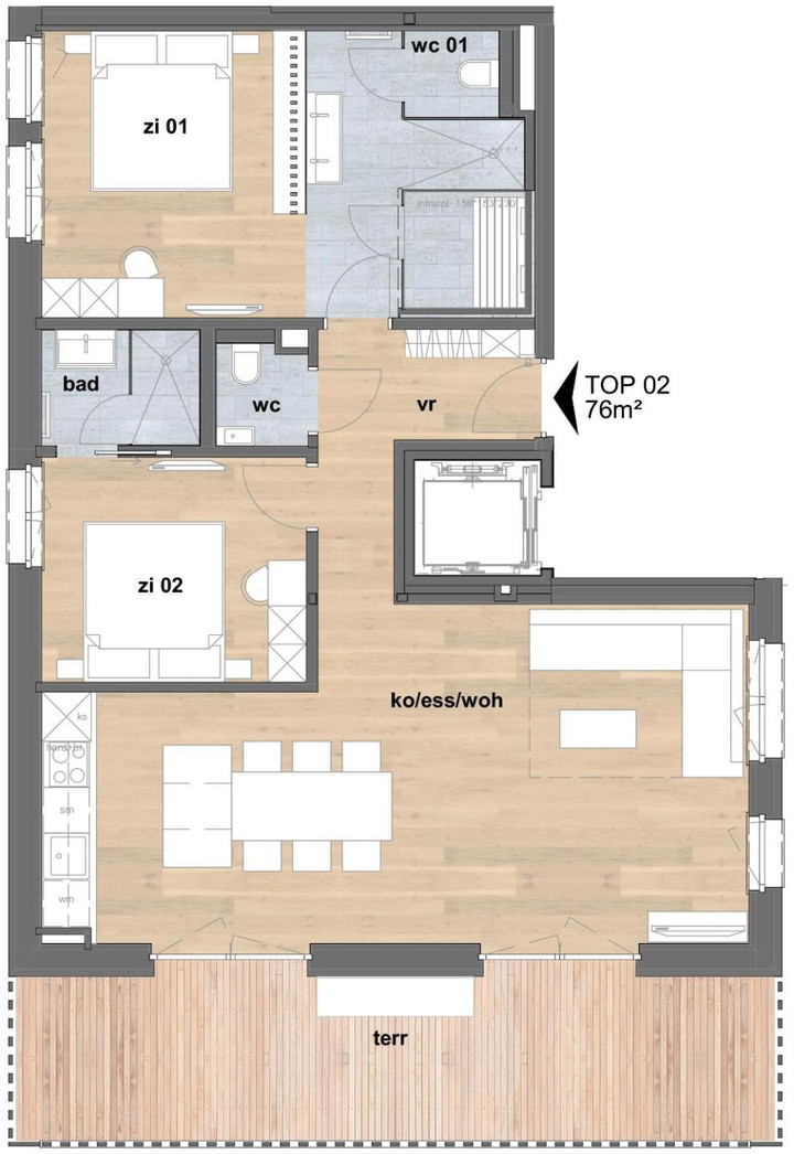 Apartmenthaus A24 - Schruns