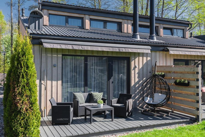 Green Dune House With Pool 5 Min To Beach - Litauen