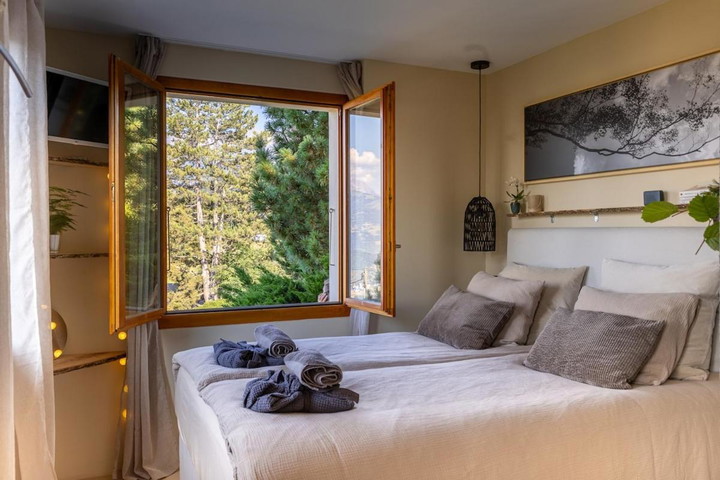 "Le Chalet Dans Le Ciel" Small, Cozy, And Peaceful Studio With A Dream View - Martigny