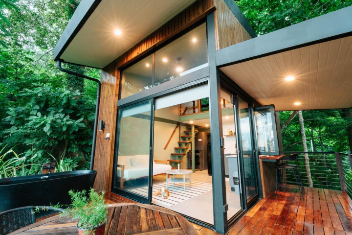 Stylish Tiny Home With Sea View And Bathtub - Panama