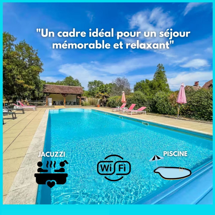 Gîte Le Cantou, Martel Avec Piscine & Jacuzzi - Rocamadour