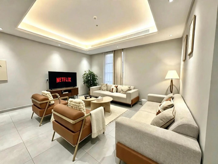 شقة فاخرة 3 غرف الماجدية ريزدنس حطين مسبح وجيم Luxury 3br Al Majdiyah Residence Hiteen Pool Gym - Riyadh