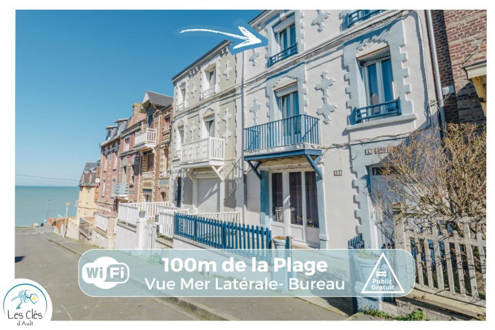 23- Duplex Mouette Bleue - Plage - Parking Public Gratuit - Ault