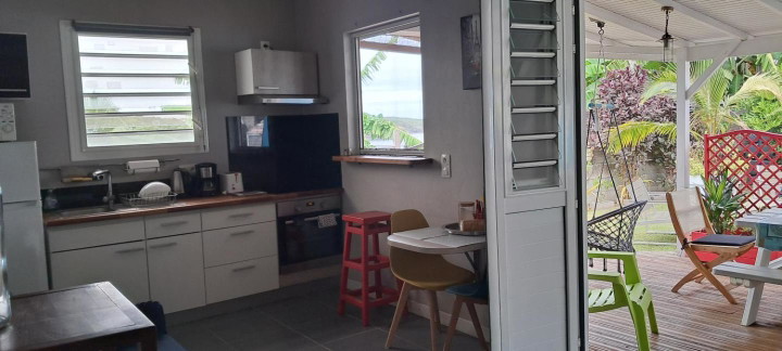 Beau F2 Classé, Vue Mer, Spa, Piscine, Jardin - Martinique