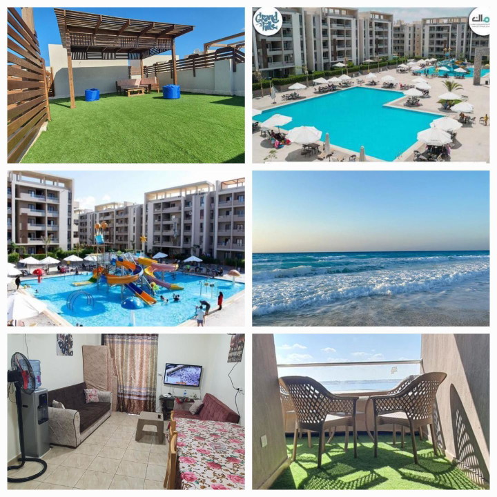 جراند هيلز الساحل الشمالي Grand Hills North Coast شالية فندقي H047 مكيف بالكامل Families Only - Ägypten