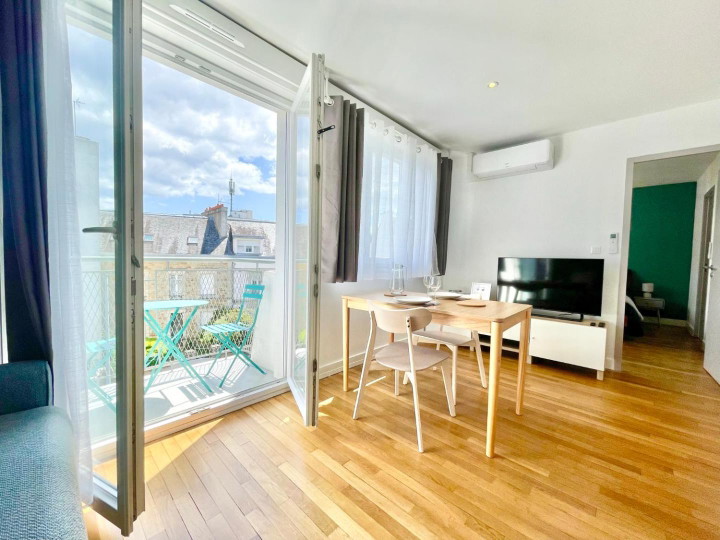 Les Alizés - Balcon - Climatisation - Morbihan