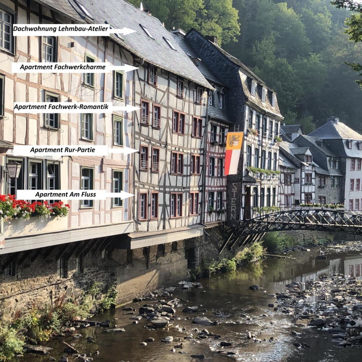 Haus An Der Rur - 5 Apartments Mitten In Monschau - Nationalpark Eifel