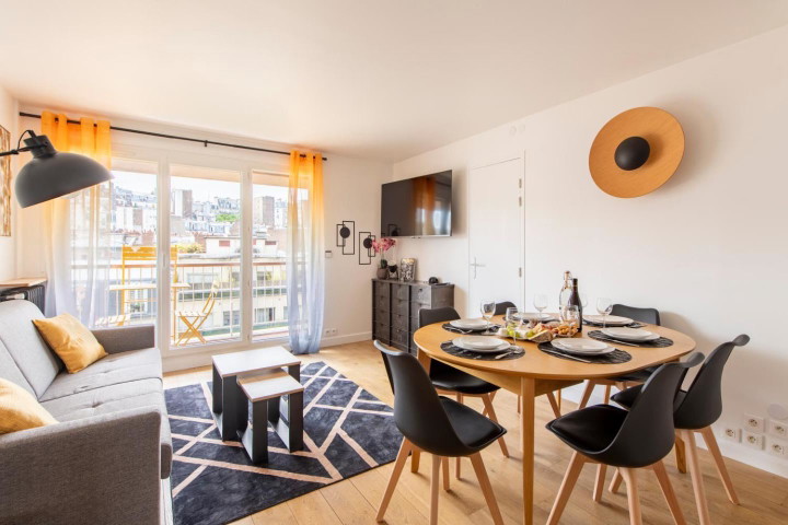 Stylish Stay - Balcony & Amazing View - Montmartre - Paris 1er Arrondissement