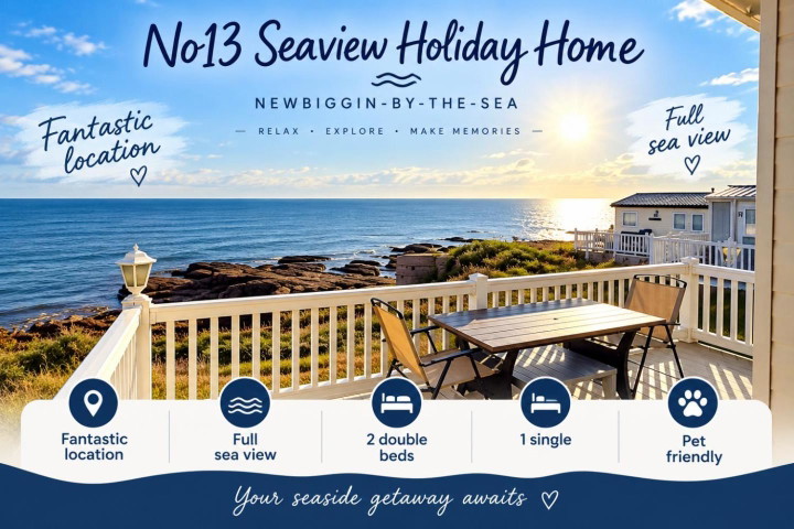 No13 Seaview Holiday Home - Newbiggin-by-the-Sea