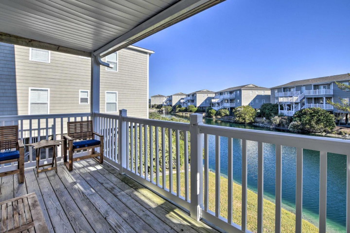 Sunny Condo - Private Ocean Isle Beach Access! - Sunset Beach, NC