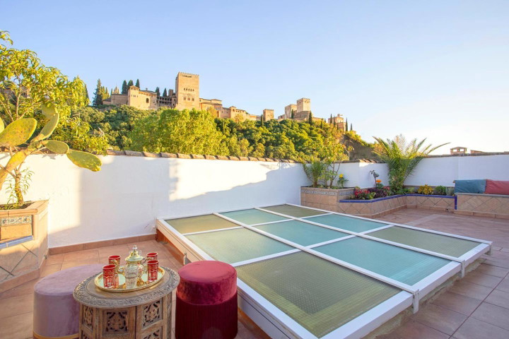 Morayma House Terrace With Views To Alhambra - Granada