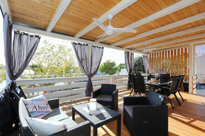 Ahoi Hause 10 Strandhaus Mit Meerblick & Privatem Zugang - Murter